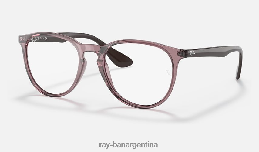 Ray-Ban erika óptica LJV8V1640 los anteojos violeta transparente pulido ...