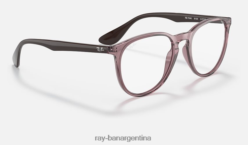 Ray-Ban erika óptica LJV8V1640 los anteojos violeta transparente pulido ...